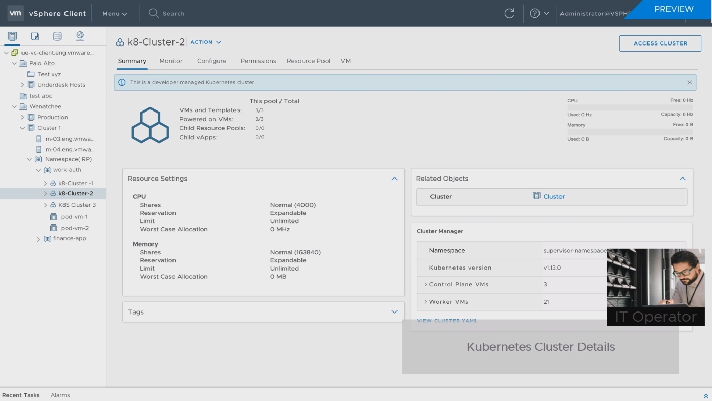 下一代vSphere全新K8s管理畫面搶先看 | iThome